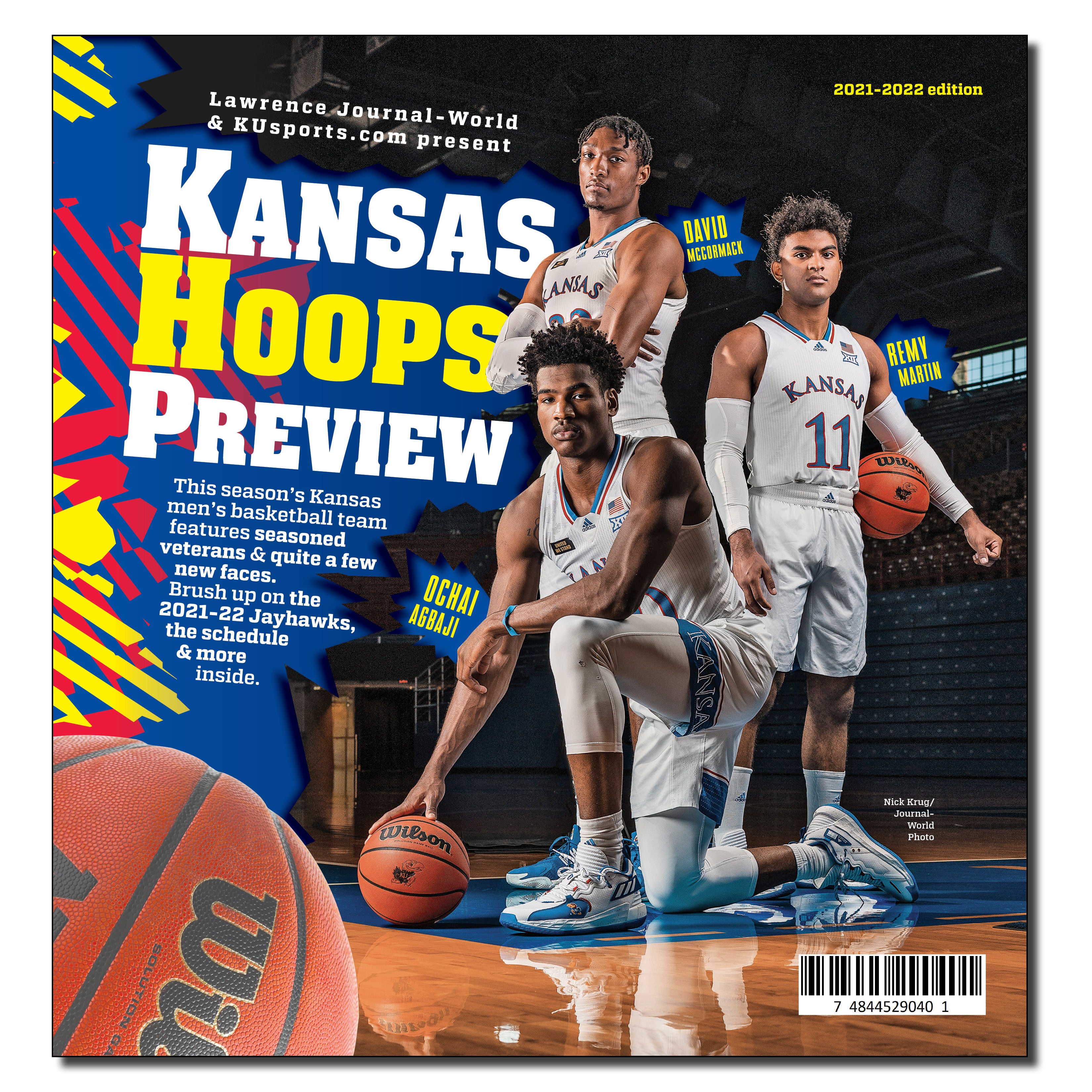 Basketball Magazine Cover
